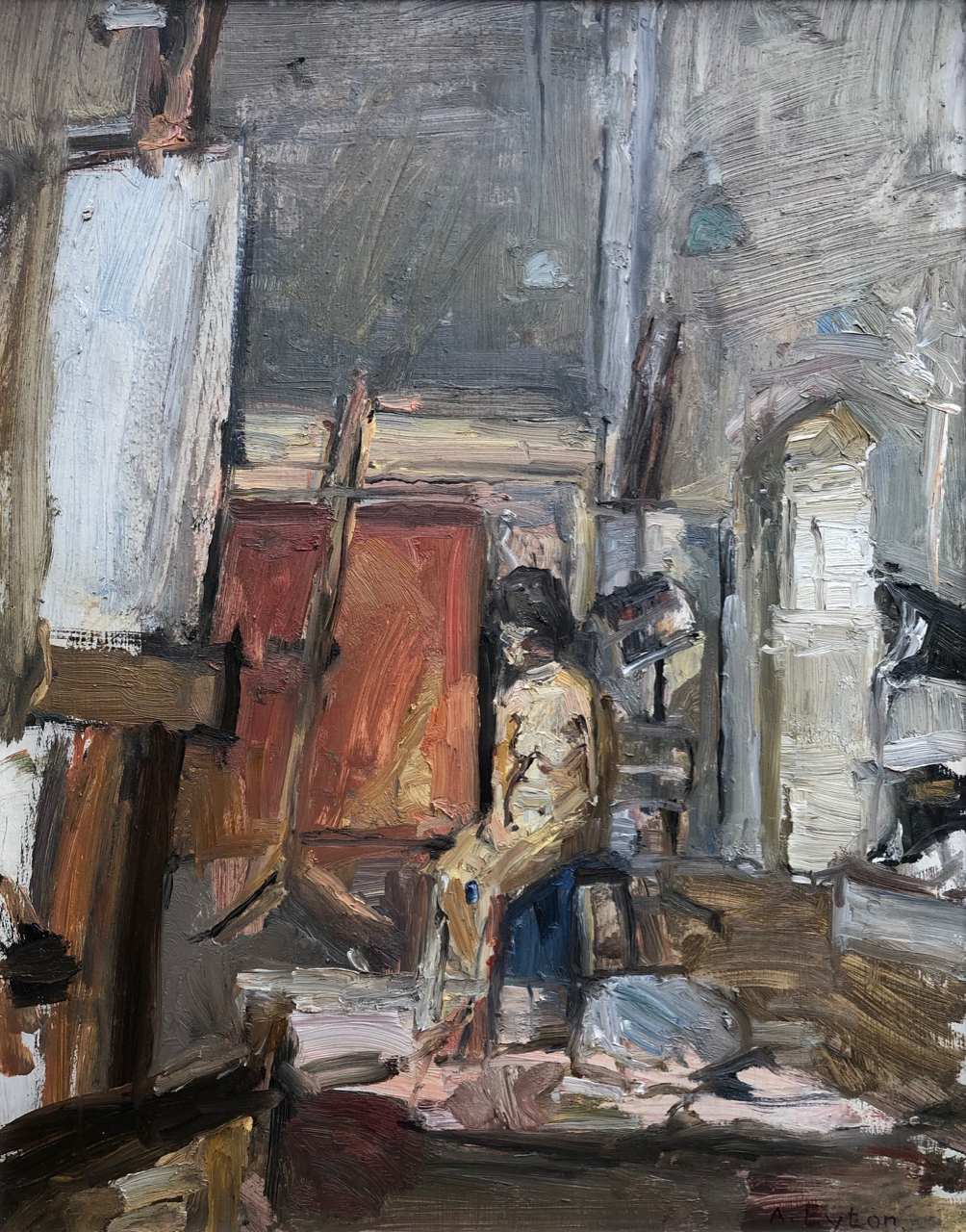 Anthony Eyton, Life Class | Freya Mitton 20th Century British Art