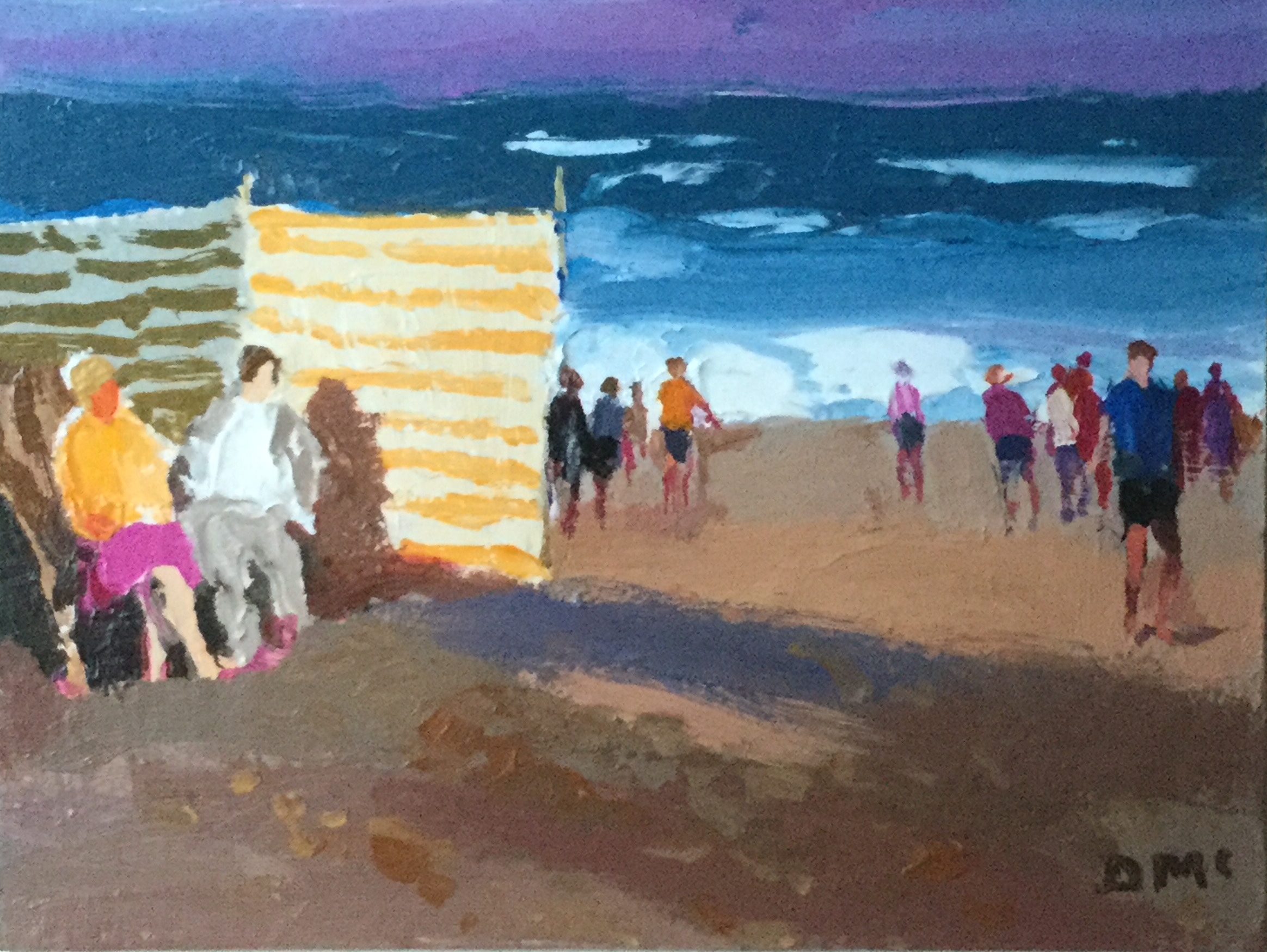 Donald McIntyre, Sunlit Beach | Freya Mitton 20th Century British Art