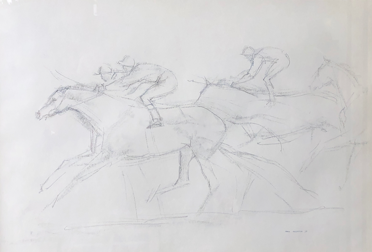 John Skeaping, Racing Group, At the Finish | Freya Mitton 20th Century ...