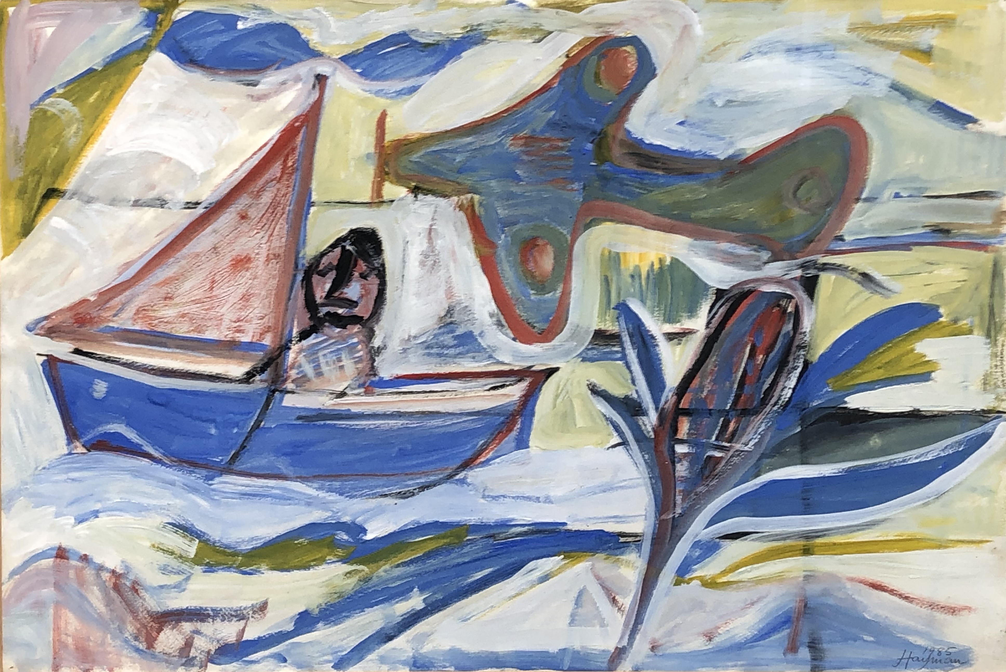 Patrick Hayman, Man at Sea with a Flying Machine | Freya Mitton 20th ...